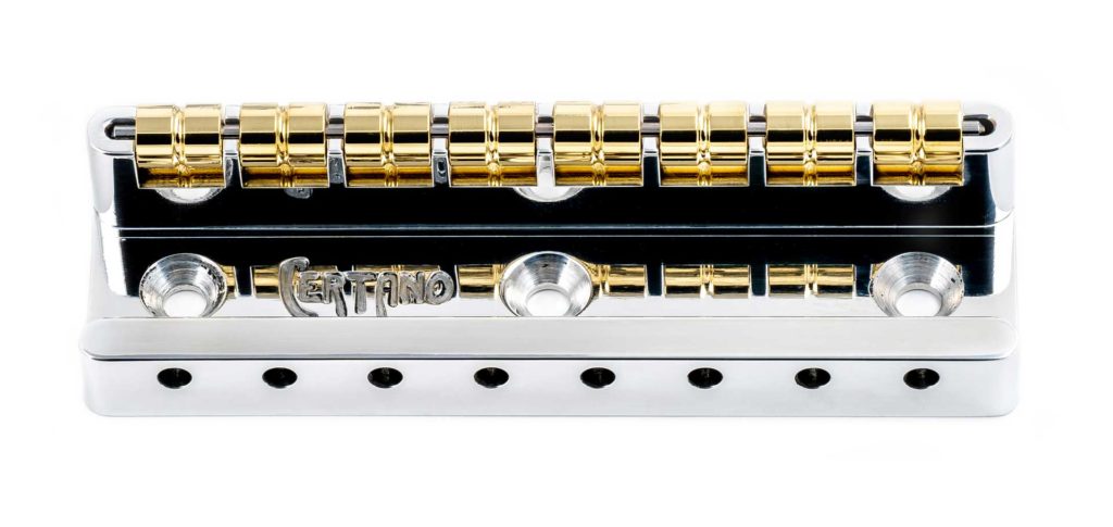 The new bridge "R.R.B.3. Designed for eight-string instruments ...