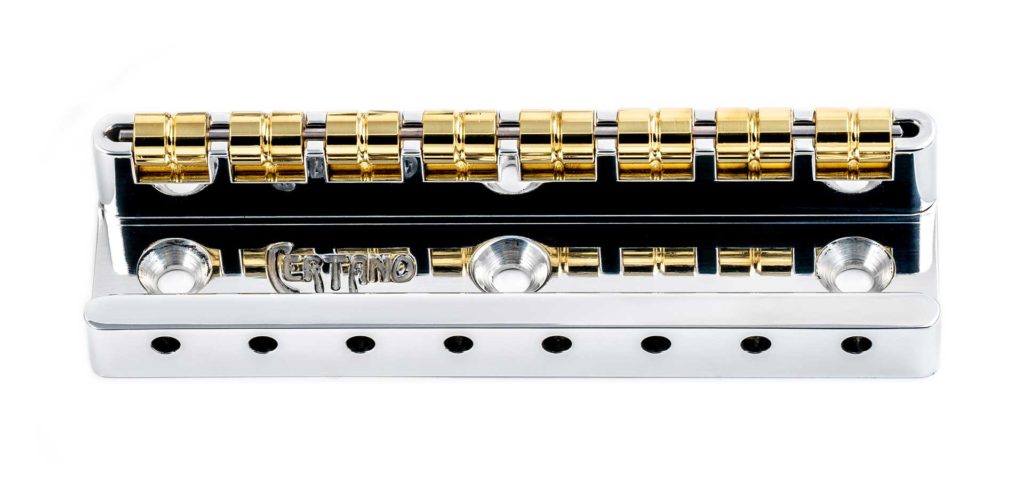 The new bridge "R.R.B.2. Designed for eight-string instruments ...