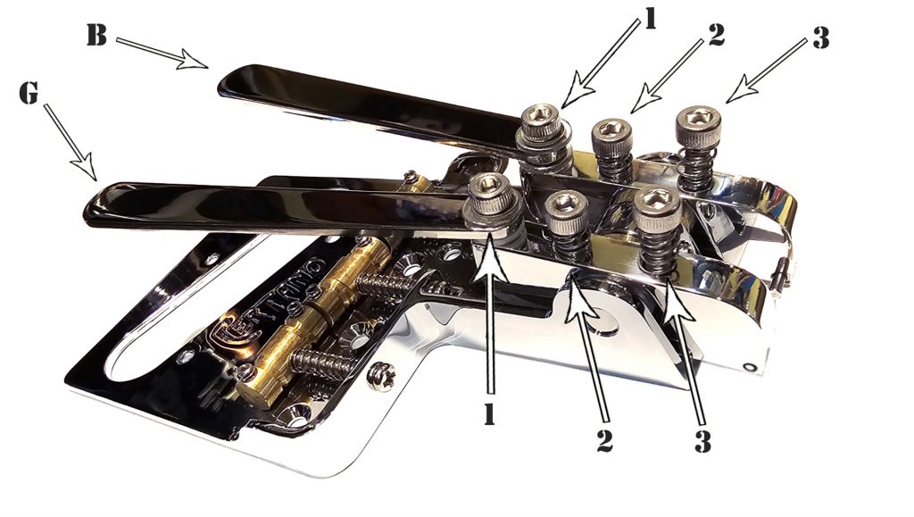 Allparts® Certano T-Bender™ B&G Bender Bridge for Tele® Assembly ...