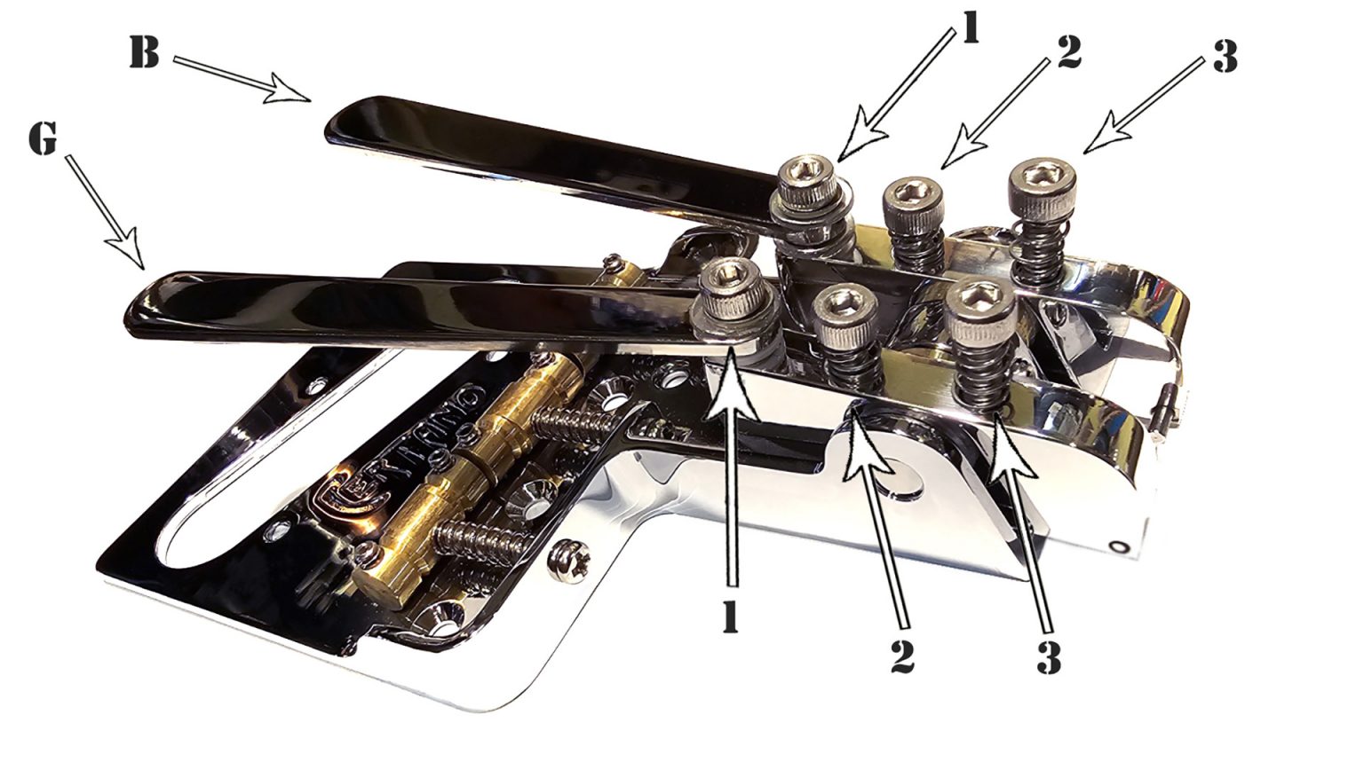 Allparts® Certano T-Bender™ B&G Bender Bridge for Tele® Assembly ...