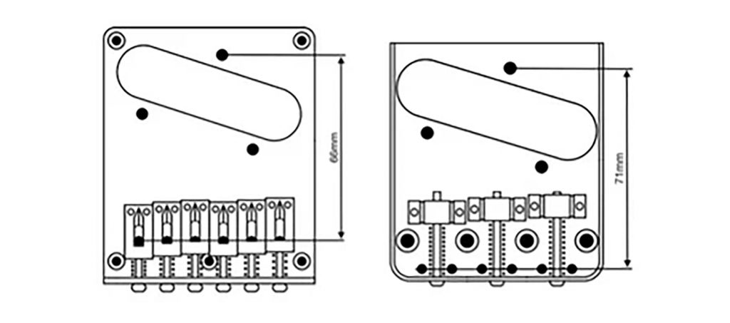 Allparts® Certano T-Bender™ B&G Bender Bridge for Tele® Assembly ...